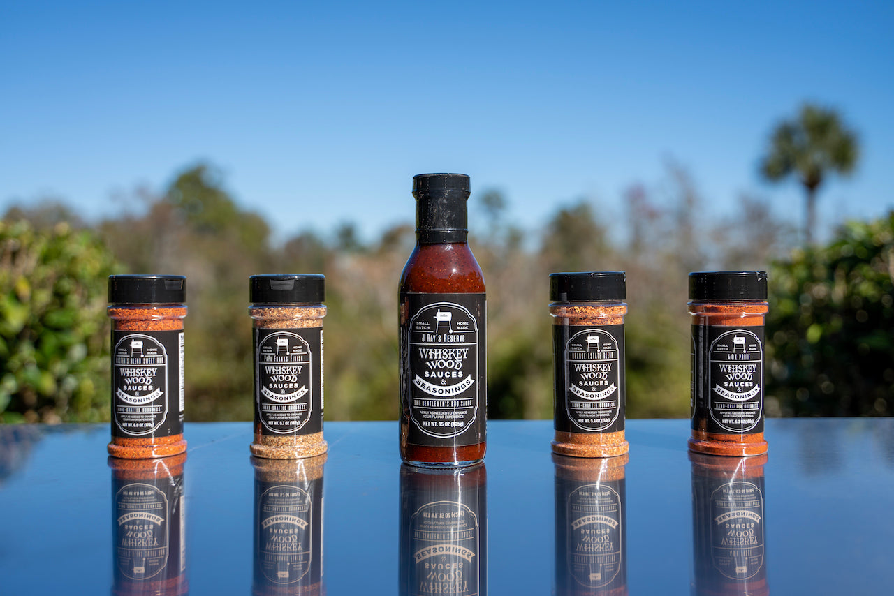 Flavor Packed Set – Whiskey Wood Sauces and Seasonings